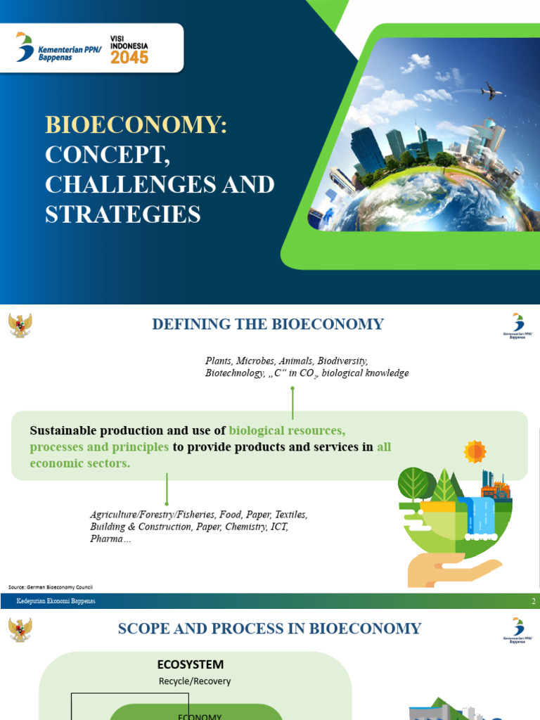 (18jan23) Bioeconomy - Concept J Challenges and Strategies - Tim 4 | PDF | Natural Environment ...