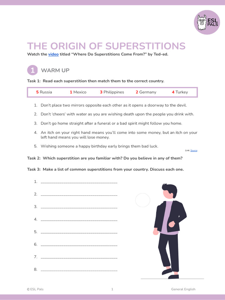 Origins and Beliefs in Superstitions | PDF | Superstitions | Luck