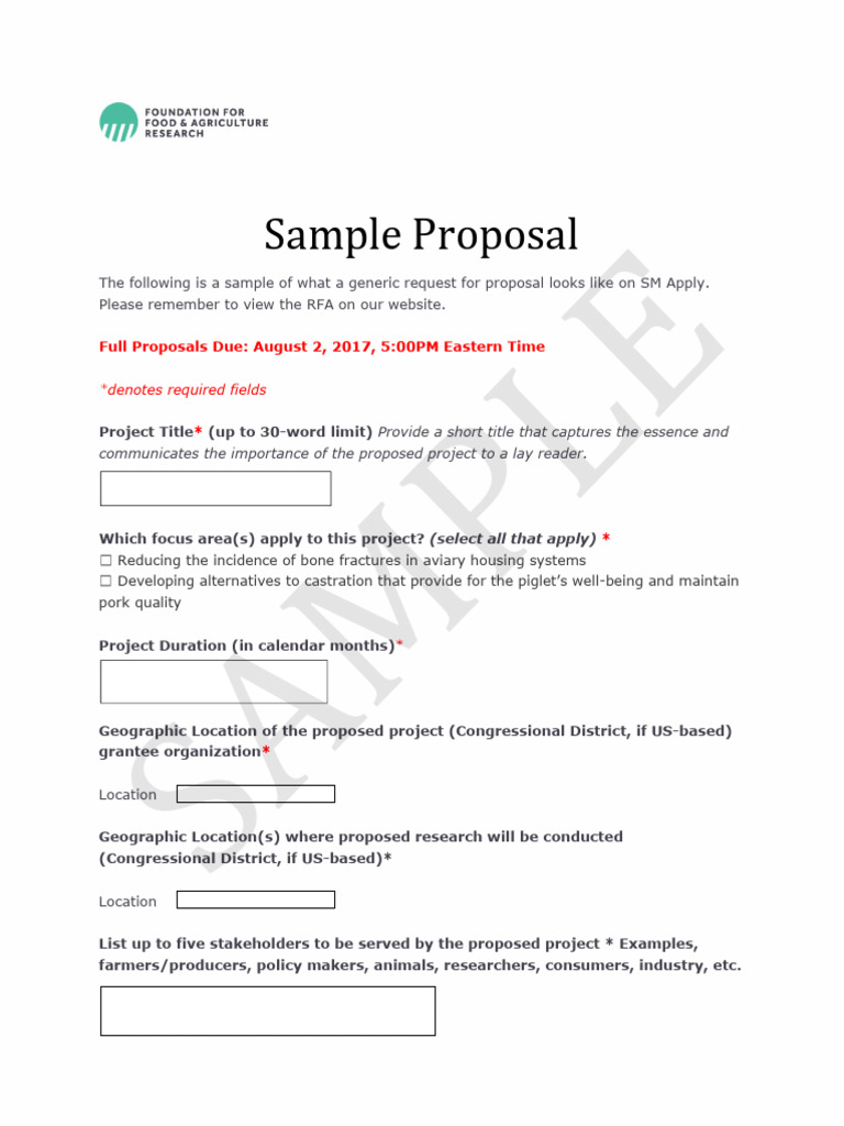 Sample Proposal 14oct20 FINAL 1 | PDF | Institutional Review Board