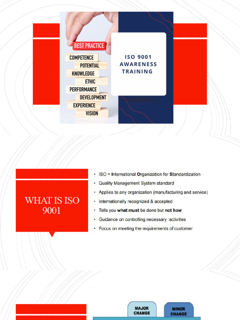 ISO-9001-2015 awarenes training New | PDF | Audit | Quality Management System