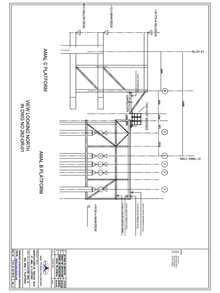 262 DR 02 Elev Plat B & C Rev 3 | PDF