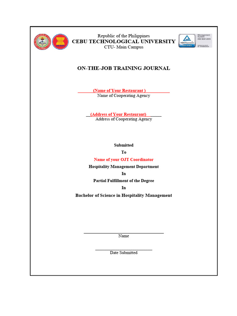 OJT Journal for Hospitality Management | PDF | Legal Liability | Negligence