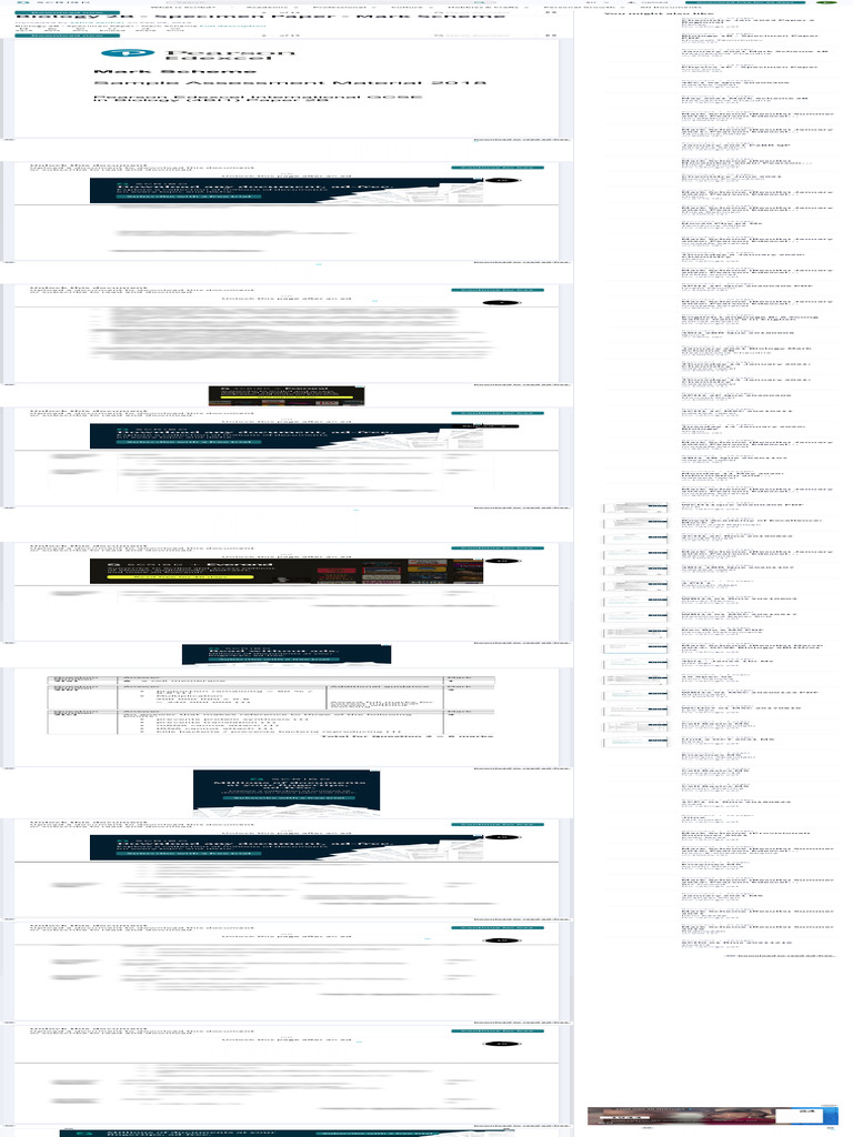Biology 2B Specimen Paper Mark Scheme | PDF | Qualifications | Student ...