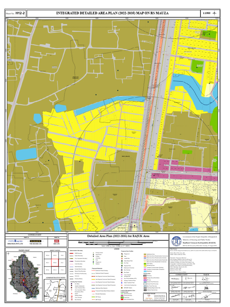 Integrated Area Plan Map 2022-2035 | PDF