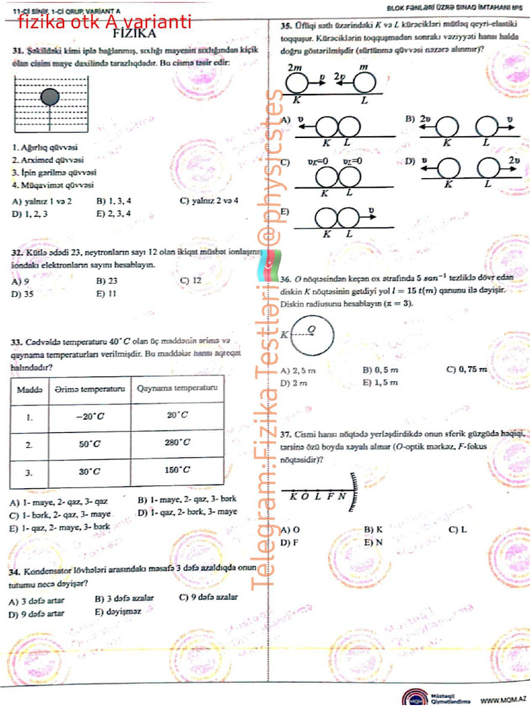 otk kainat 12 may 11ci sinif | PDF