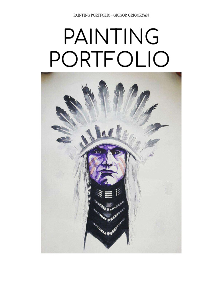 PAINTING PORTFOLIO GRIOGR G - Compressed | PDF