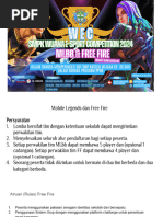 Aturan Turnamen PBNC 2021 | PDF