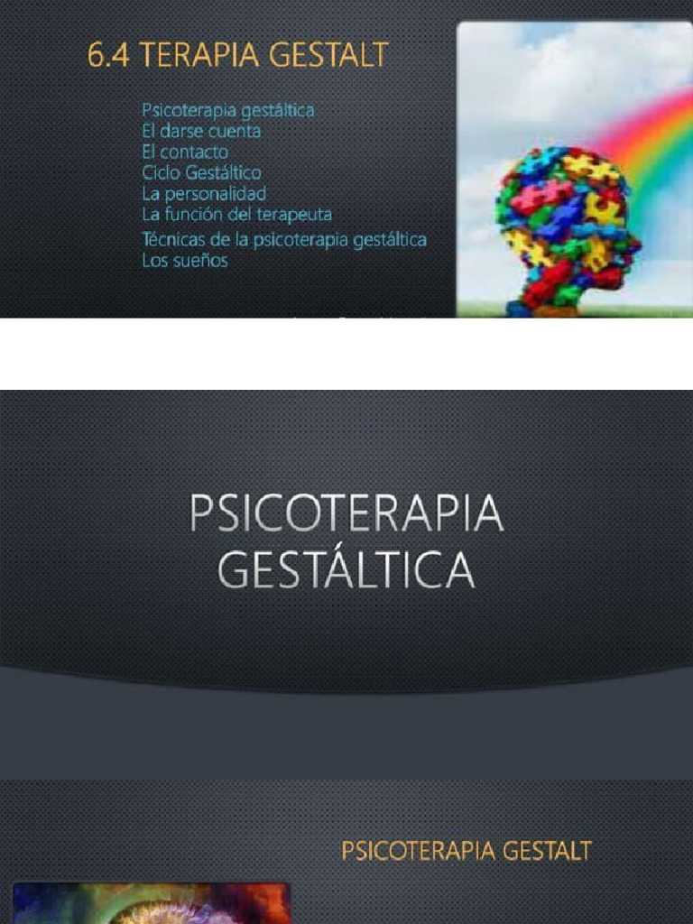 Terapia Gestáltica | PDF