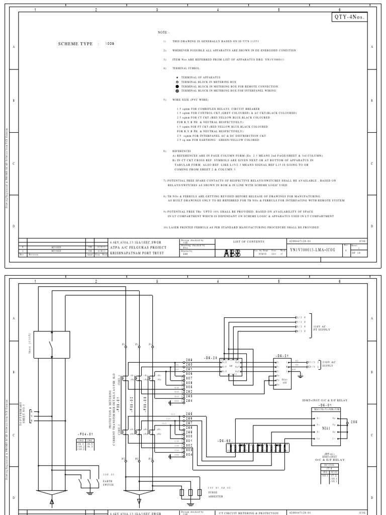 Abb VCB css1 Icog | PDF | Relay | Power Engineering
