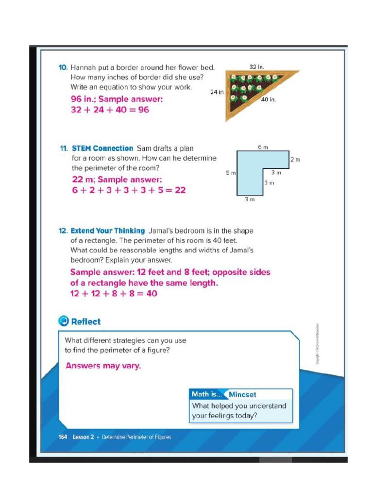 Math Content Answer Key | PDF