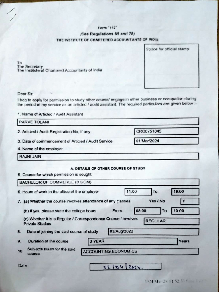 Form 112 Signed - Compressed | PDF