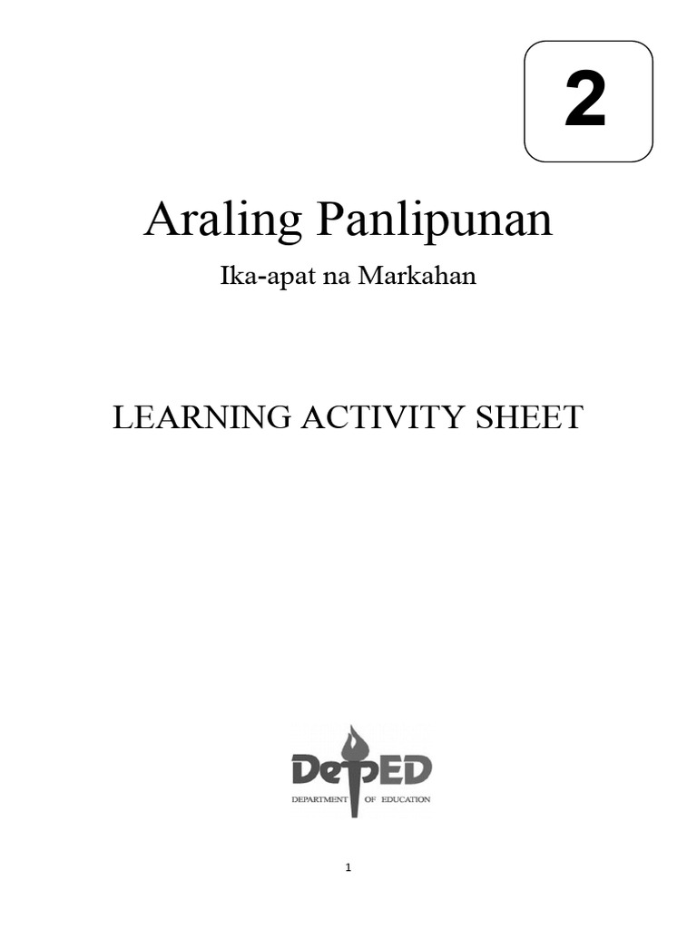 AP LAS (4th QUARTER) MELC No 3 | PDF