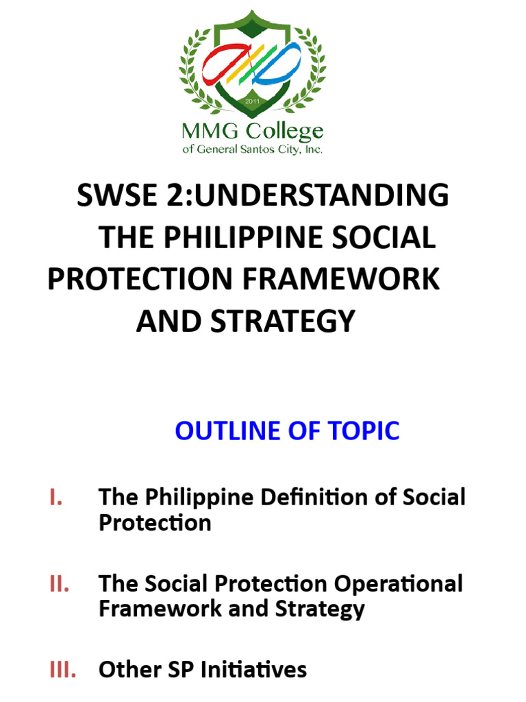 Philippine Social Protection Framework Guide | PDF | Social Protection ...