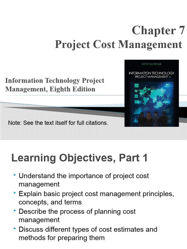 Ch07 Cost Mgmt | PDF | Business
