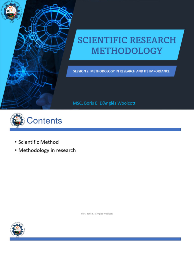 Sesion 02 Methodology in Research and Its Importance | Download Free ...