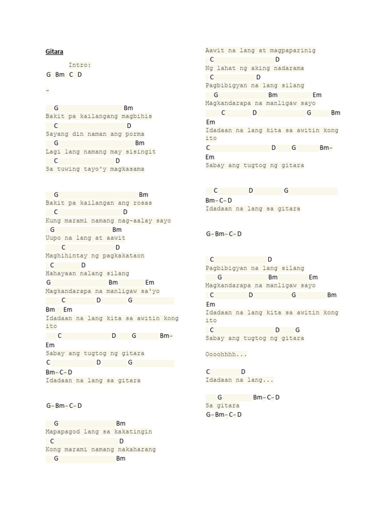 Gitara | PDF