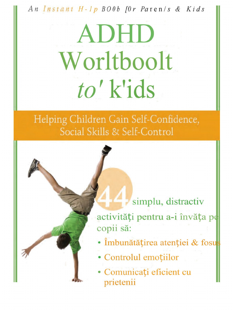 ADHD - Carte de Lucru Pentru Copii | PDF