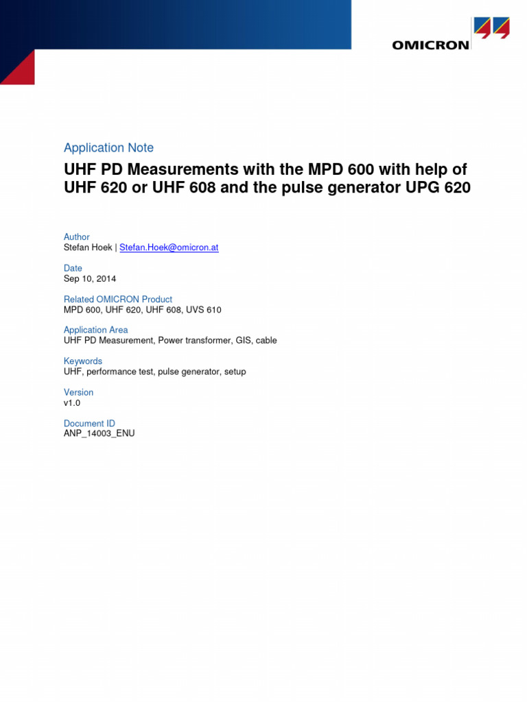 PDM - 03a Theory Breakdown and PD Theory - ENU | PDF | Ultra High ...