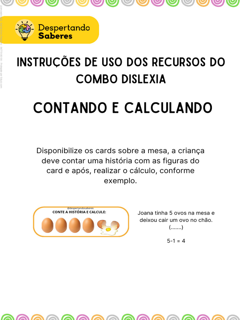 Contando e Calculando | PDF