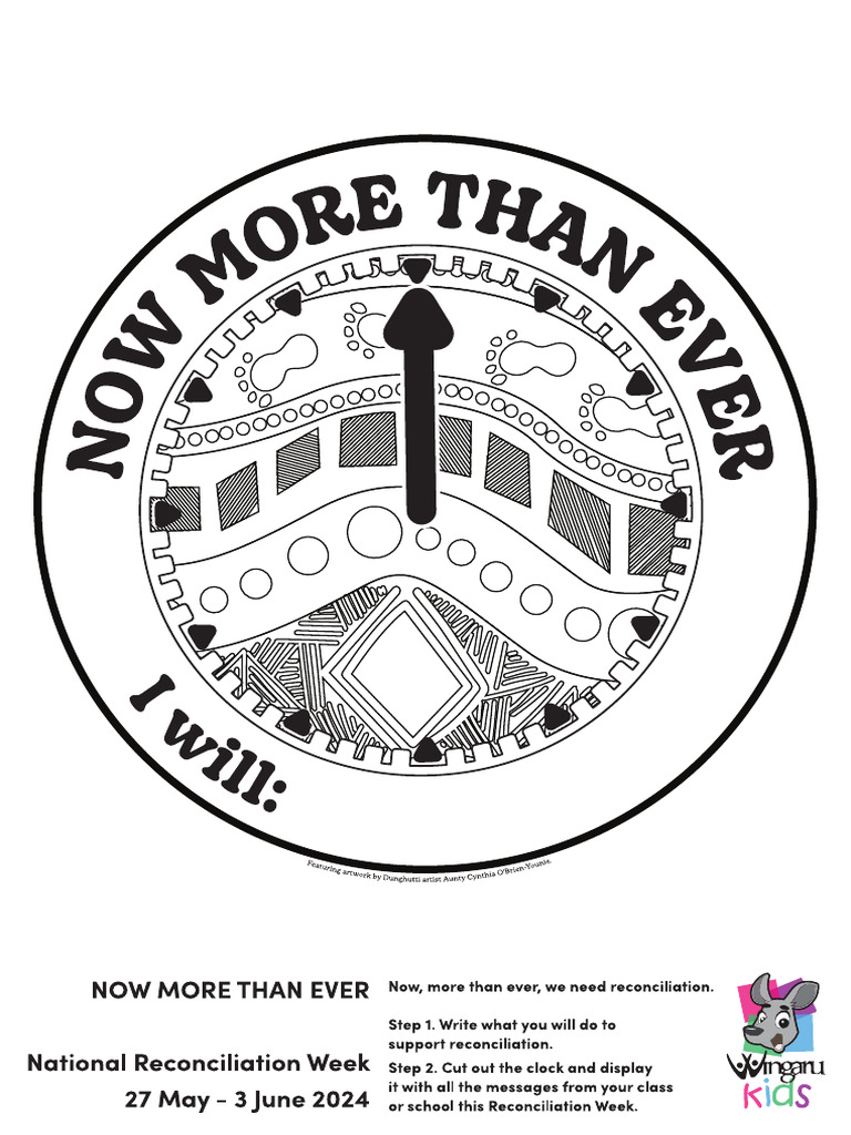 Reconciliation Week Free Colouring Activity | PDF