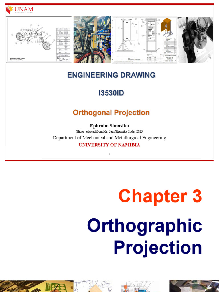 Chapter 03 Orthographic Projection | PDF | Mathematical Concepts ...
