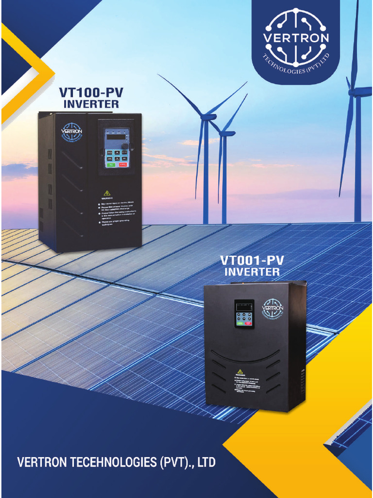 OLd-Brochure-Solar-VT100-PV_compressed | PDF | Power Inverter ...