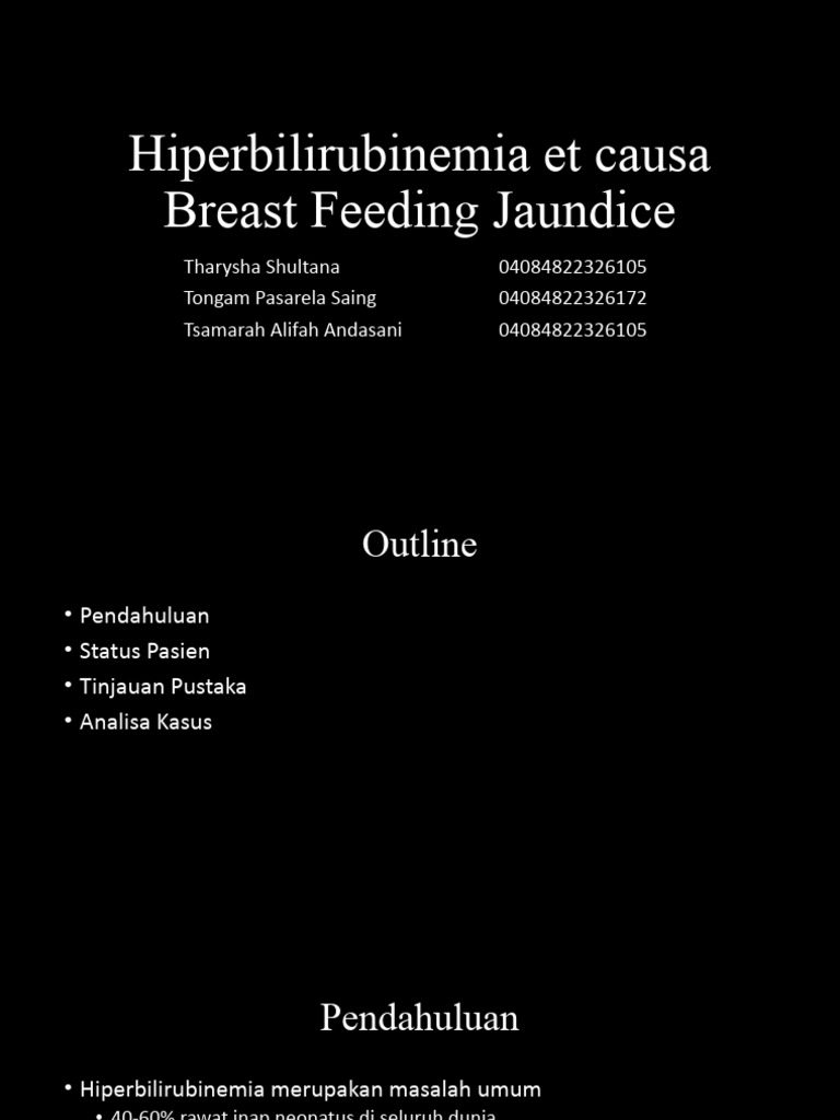 FINAL Hiperbilirubinemia et causa Breast Feeding Jaundice | PDF