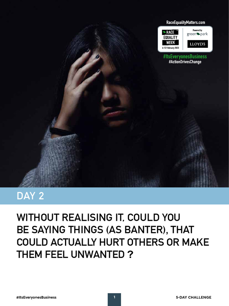 Race_Equality_Week_Day_2 | PDF | Discrimination & Race Relations | Racism