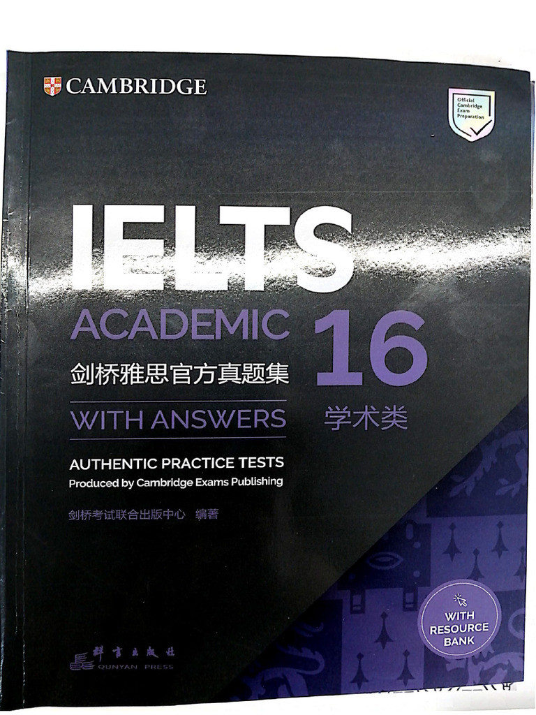 Cambridge - IELTS 16 Academic Student's Book with Answers with Audio ...