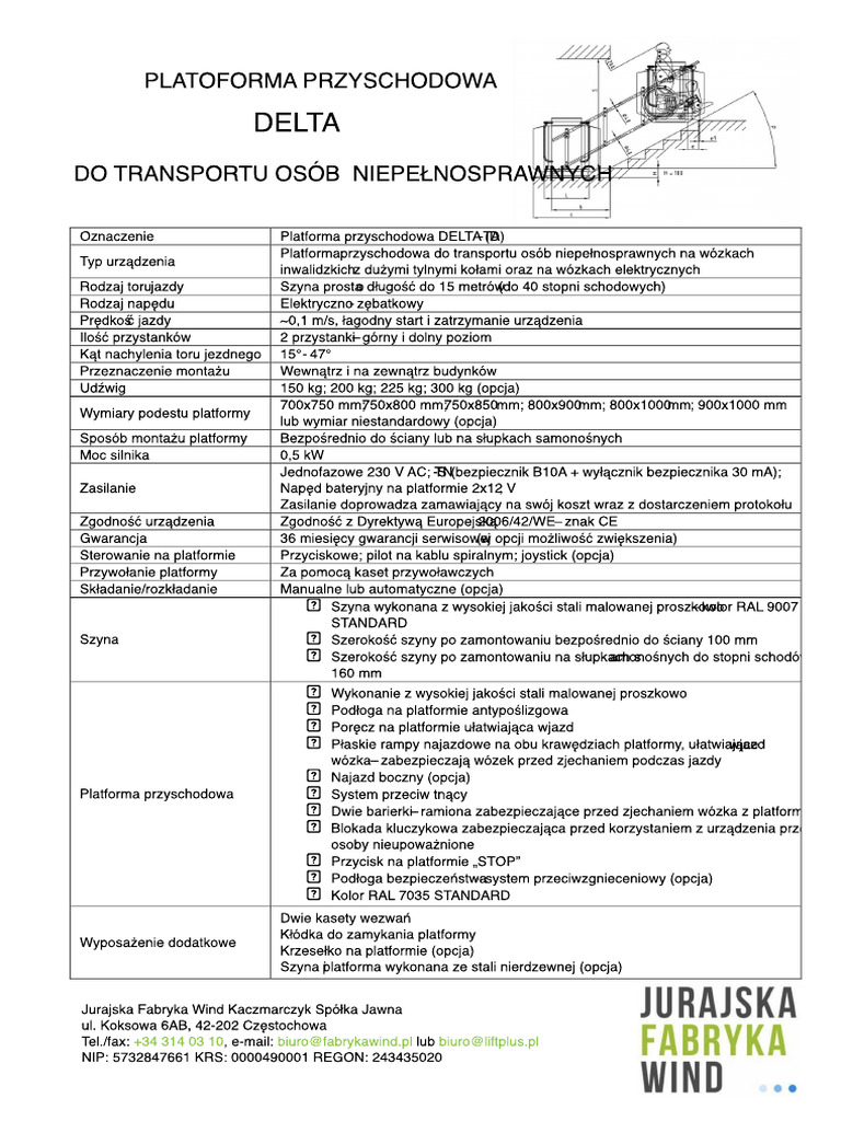 DELTA - Dane Techniczne | PDF