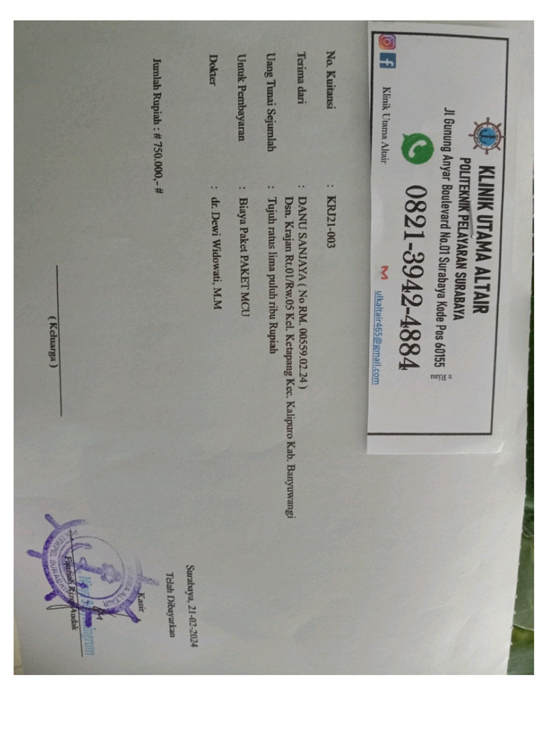 KWT Mcu Danu - 20240227 - 134747 | PDF