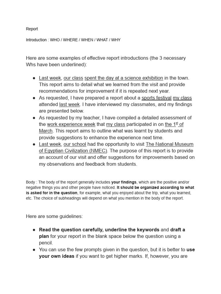 ESL report | PDF | Reason | Experience