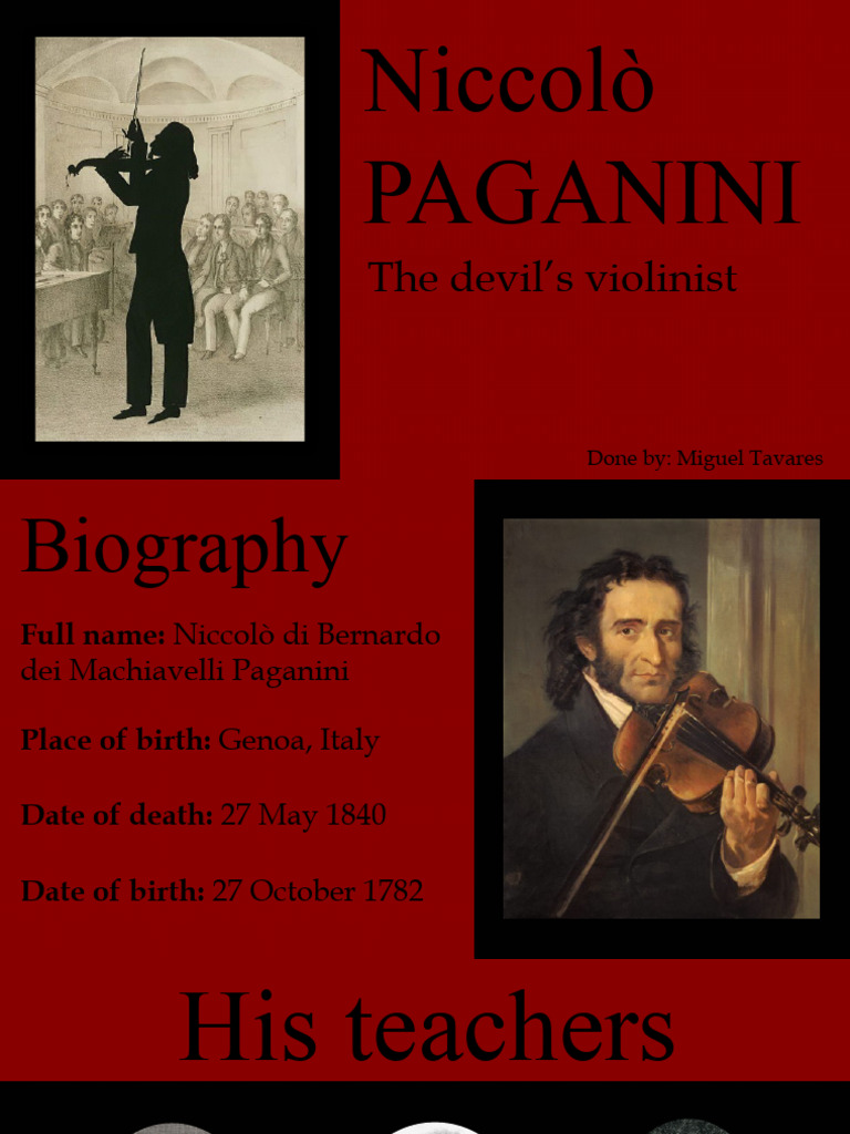 Paganini - The Devil's Violinist | PDF | Travel | Art