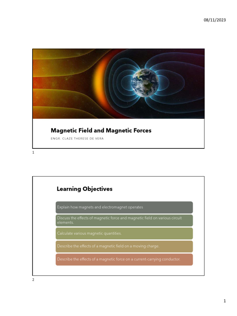 Open Magnetic Forces and Magnetic Fields | PDF | Magnetic Field | Force