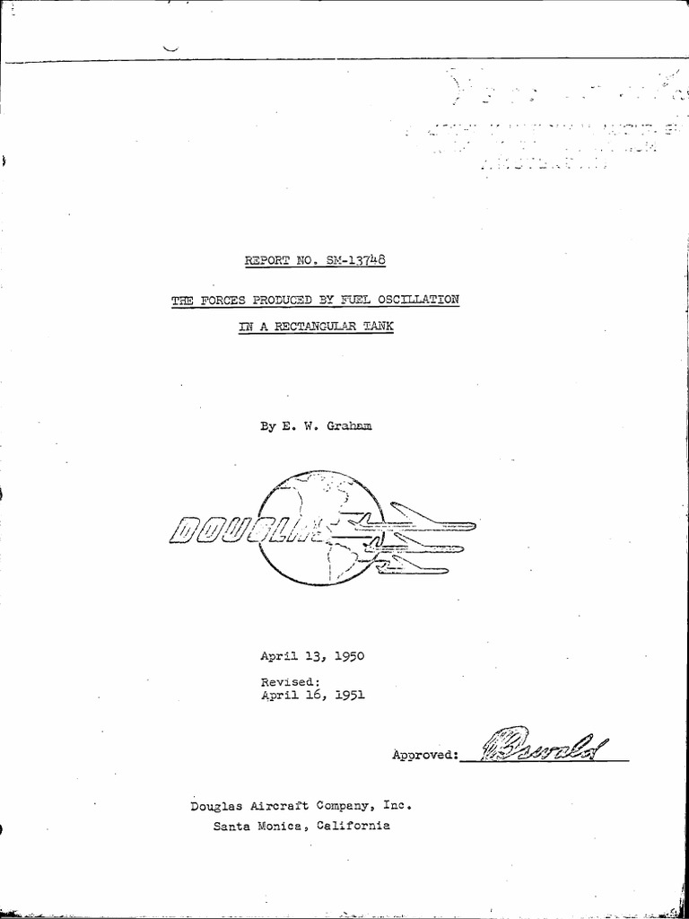 Fuel Oscillation Forces in Tanks | PDF | Physical Quantities | Mechanics
