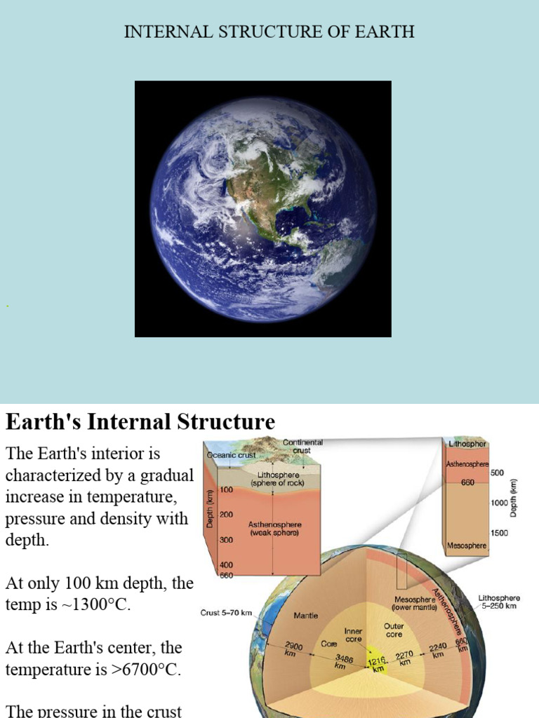 Internal Structure of Earth - Enc | PDF | Earth | Plate Tectonics