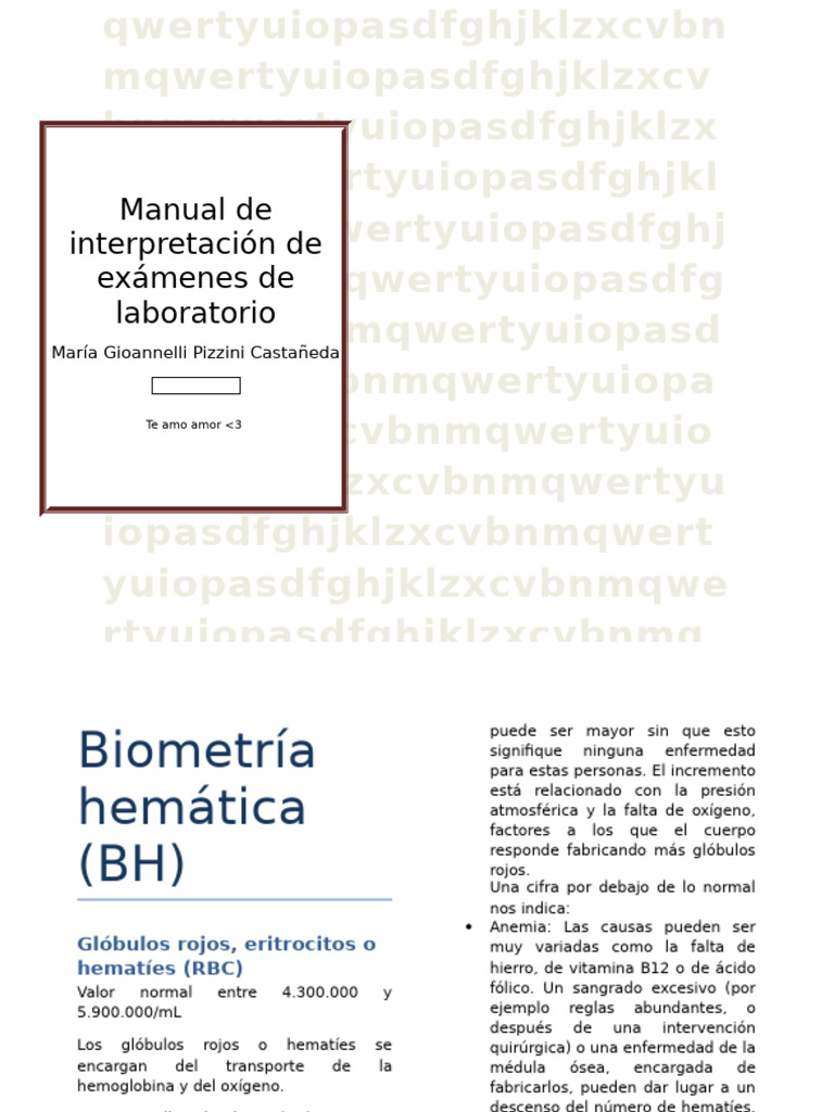266301733-Manual-de-Interpretacion-de-Examenes-de-Laboratorio | PDF