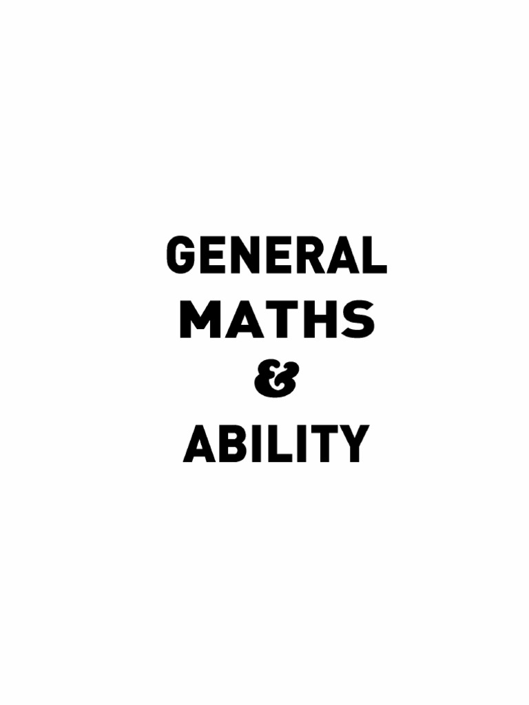 General Ability Book Sir Sabir Hussain 0332-6765838 | PDF