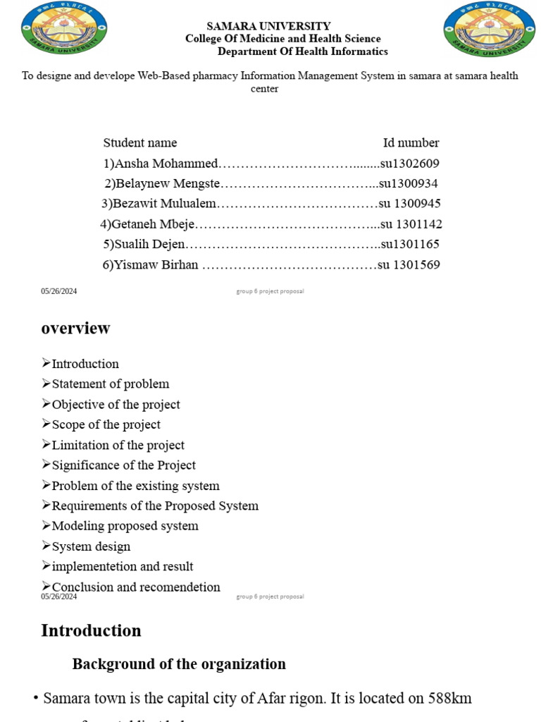 Samara Pharmacy System Proposal | PDF | Unified Modeling Language | Use ...