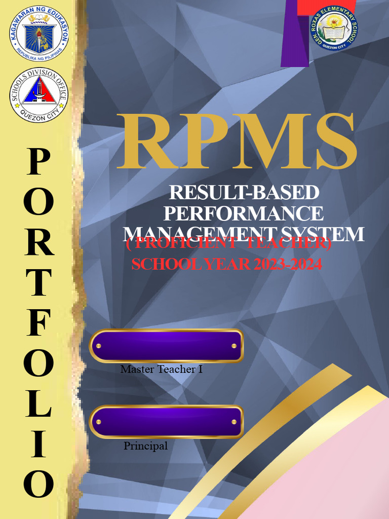 Rpms Portfolio Proficient 2023 2024 For MT | Download Free PDF ...