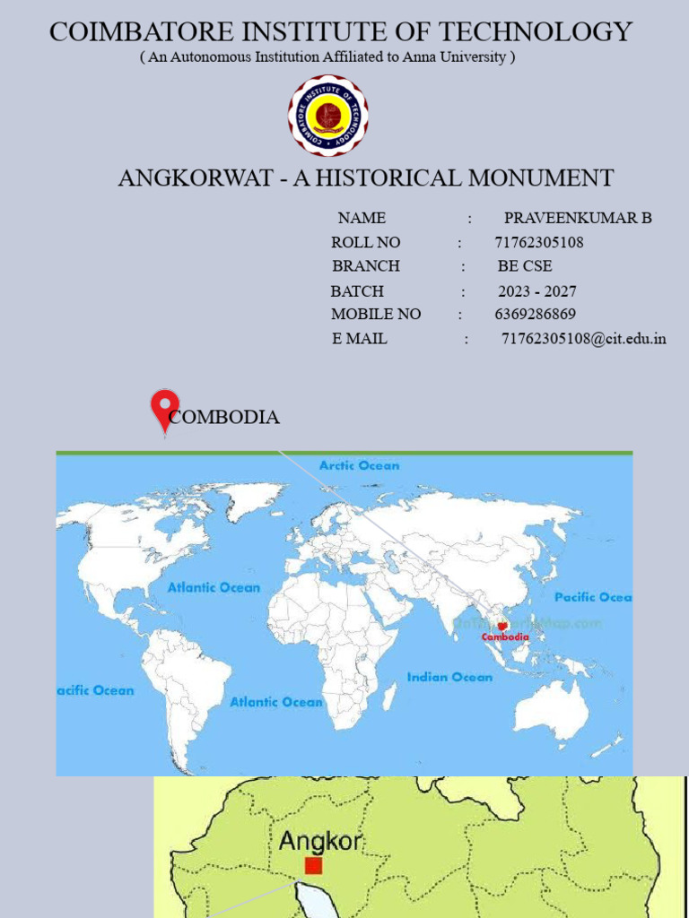 Angkor Wat | PDF | Angkor Wat | Angkor