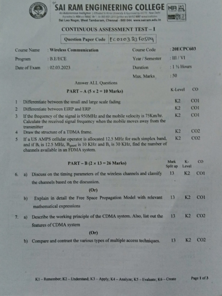 WC TLA Cat Qns | PDF