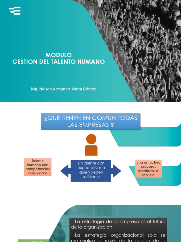 Generalidades Gestión Talento Humano | Descargar gratis PDF | Gestión del talento | Reclutamiento