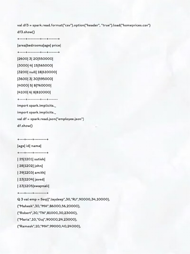 Bhavya Assignment 4 Spark and Scala | PDF