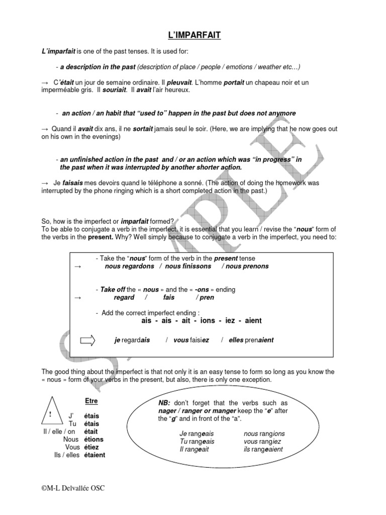 French B Sample Pages | PDF | Linguistics | Grammar
