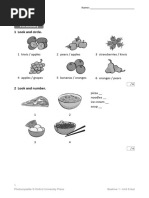 Beehive 2 Unit 3 Test | PDF | Zoology