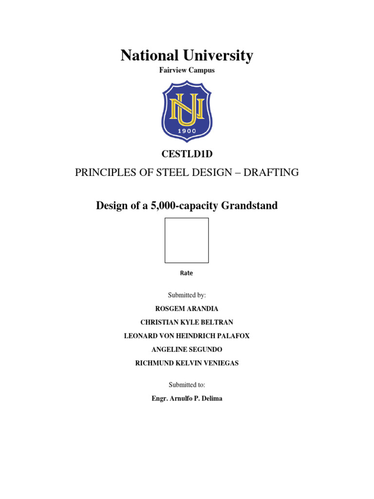 Engr - Beltran'grp Project-Steel Design Criteria | PDF | Beam (Structure) | Stress (Mechanics)