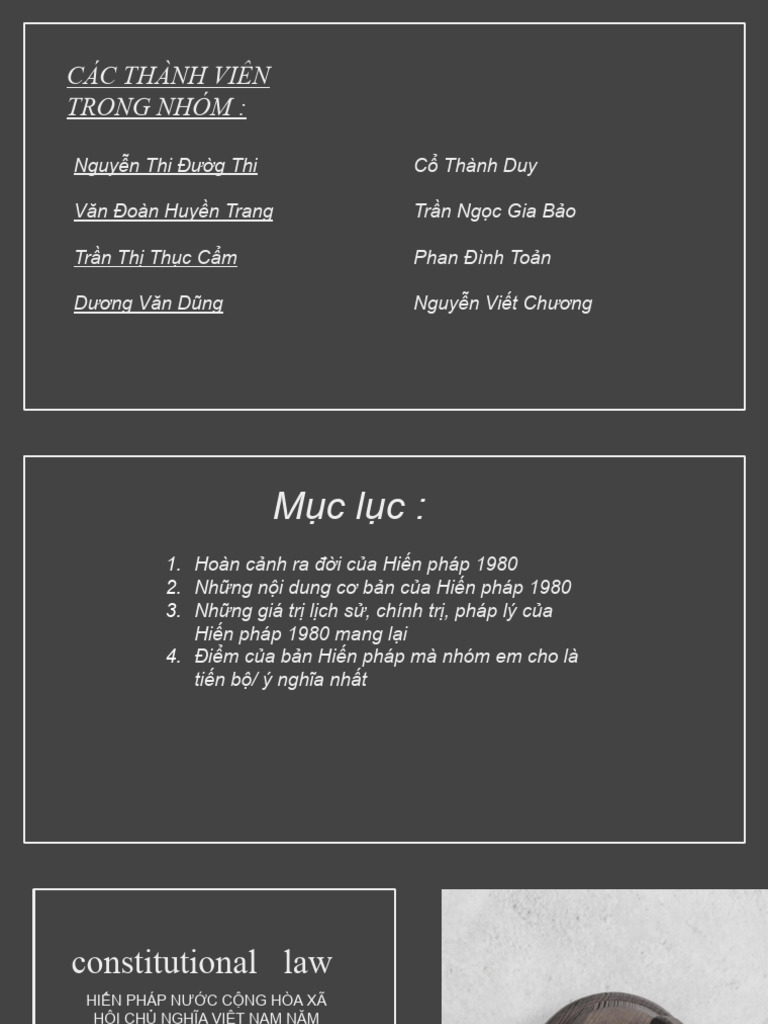 Luat Hien Phap 1980 1 | PDF