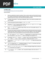 Olympiad: Pathfinder | PDF | Mathematics | Science