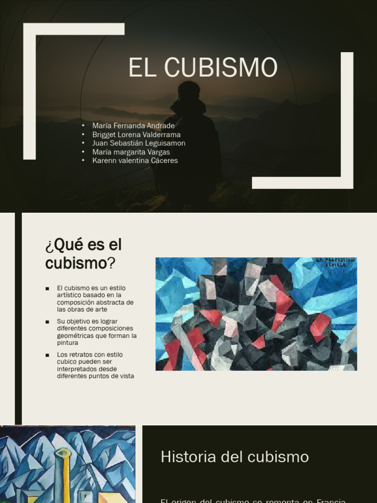 El Cubismo | PDF | Cubismo | Arte abstracto